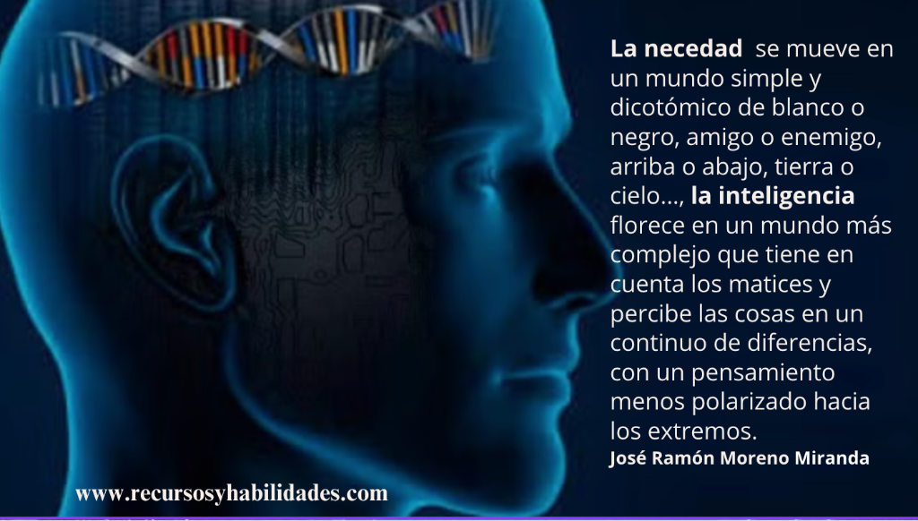Aforismo sobre la necedad y la inteligencia